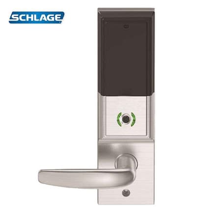 Schlage Electric wireless ENGAGE Mortise Lock, Storeroom, Addison Design, 07 Lever, Escutcheon ...